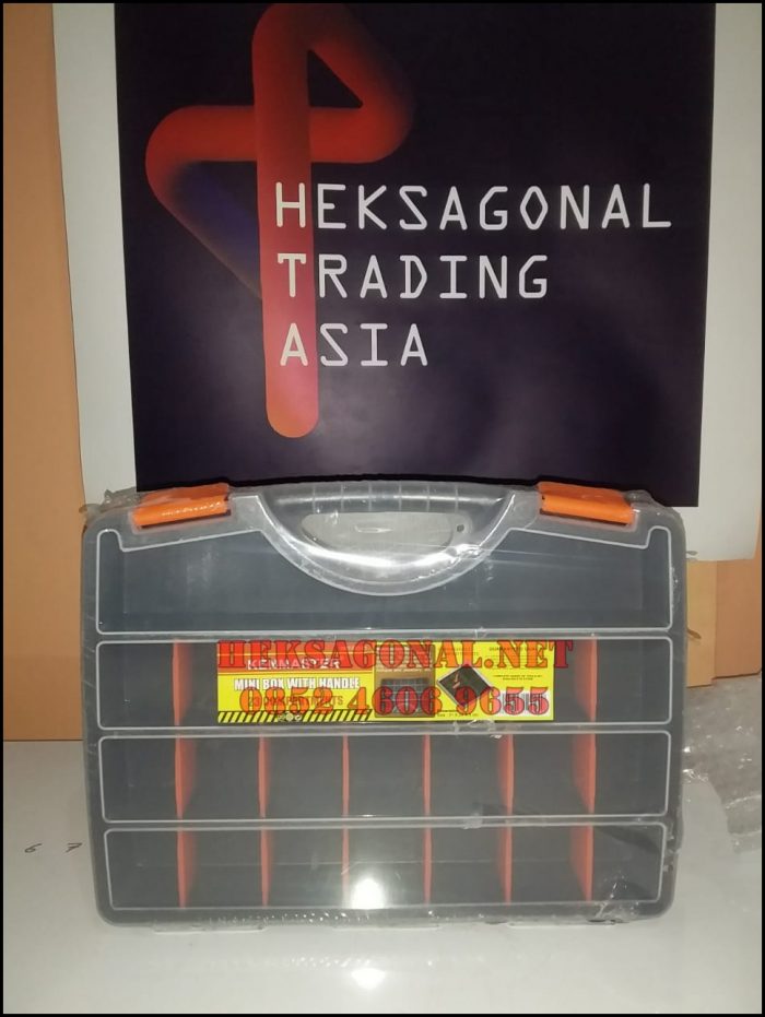 Rak Komponen 23 Slot Compartments Mini Box SMD | HEKSAGONAL