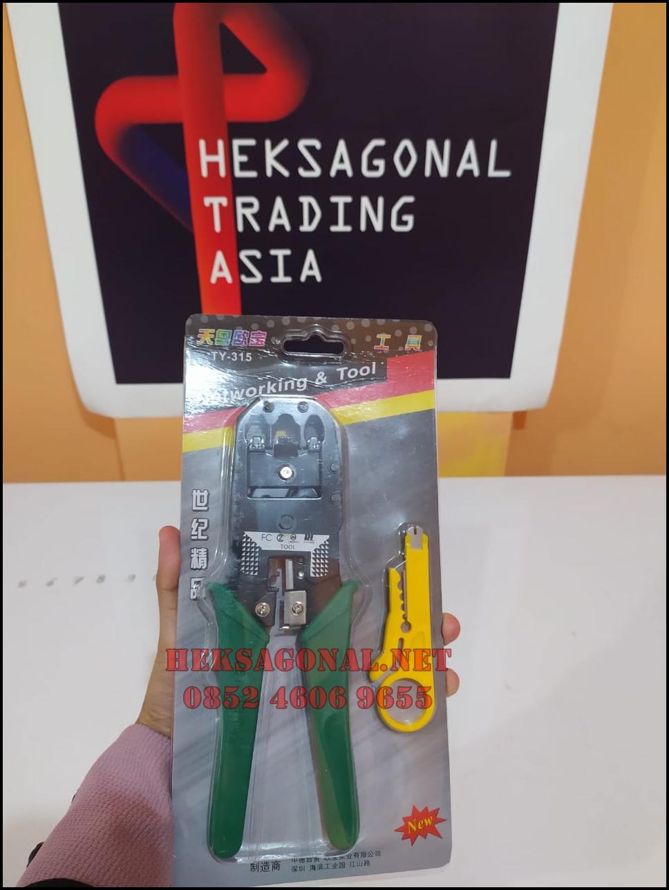 Tang Krimping Crimping Pemotong Kabel Tools BPN | HEKSAGONAL