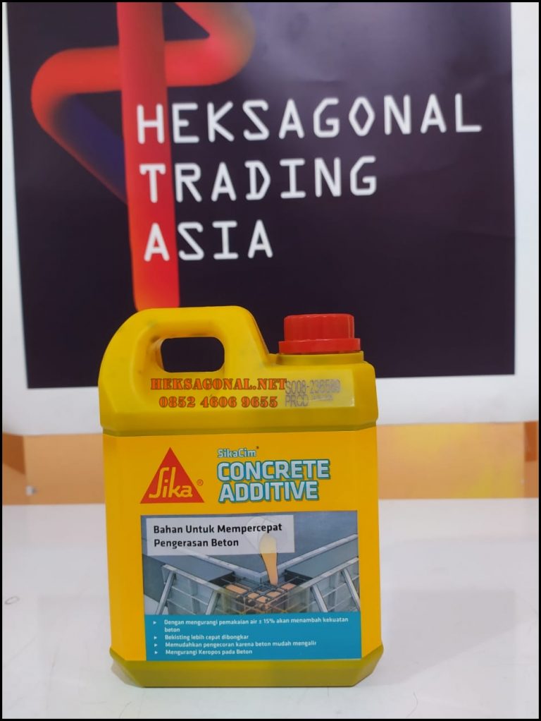 Sika Concrete Additive Obat Cor Pengeras Beton | HEKSAGONAL