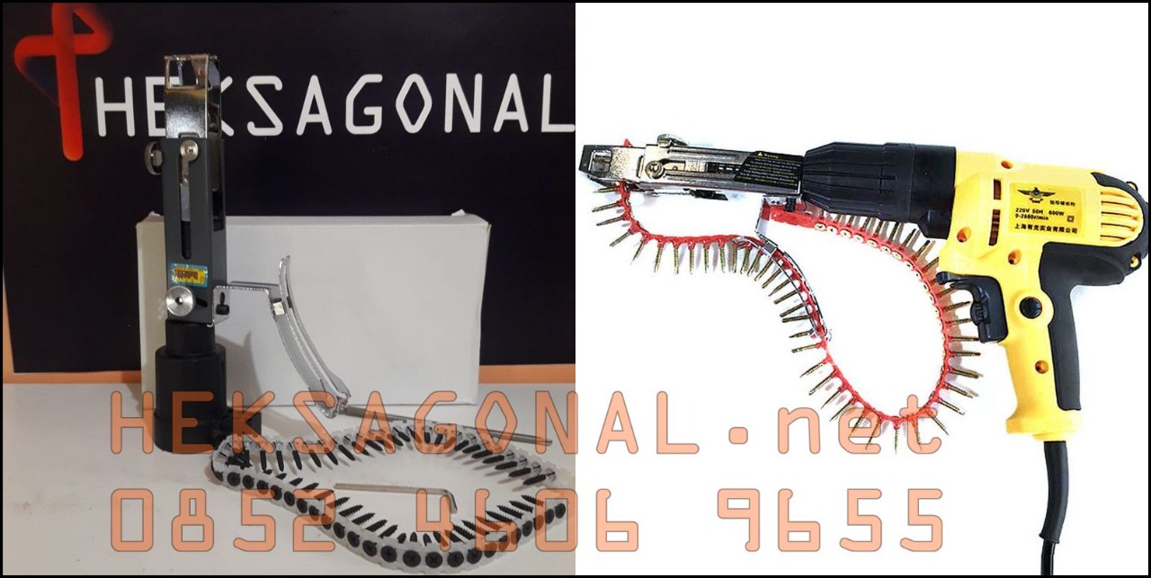 jual Mesin Adapter Mesin Bor Sekrup paku tembak | HEKSAGONAL