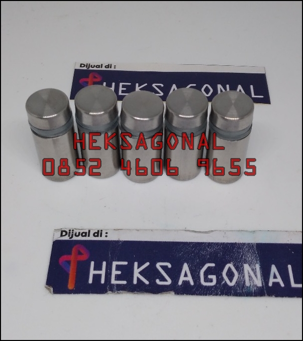 jual Pen Iklan Sign Board Baut Sekrup Acrylic | HEKSAGONAL