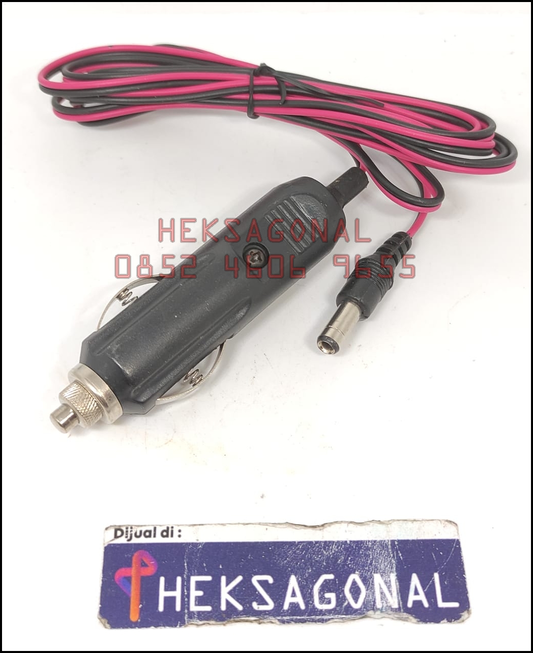 jual Kabel Socket Lighter Male ke Jack 12V BPN | HEKSAGONAL