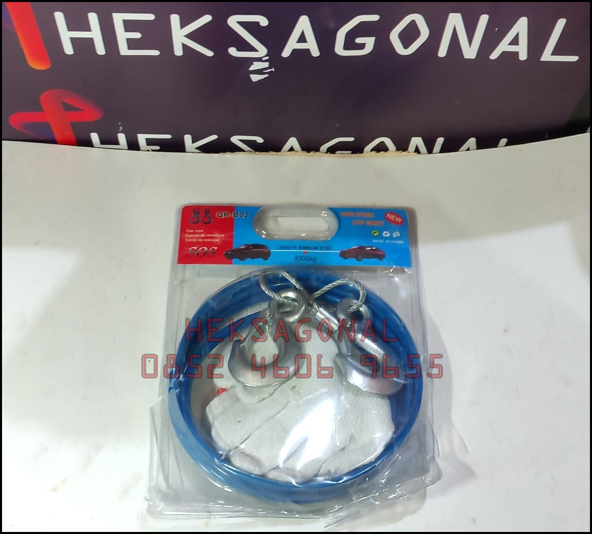 jual Tali Derek Penarik Mobil 4M Tali SlingBPN | HEKSAGONAL