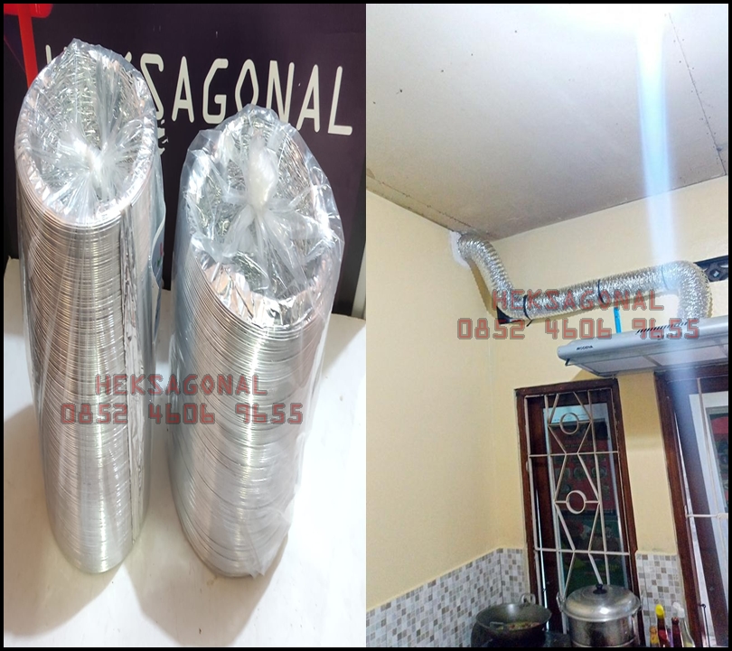 jual Aluminium Selang Flexible Ducting Fan BPN | HEKSAGONAL