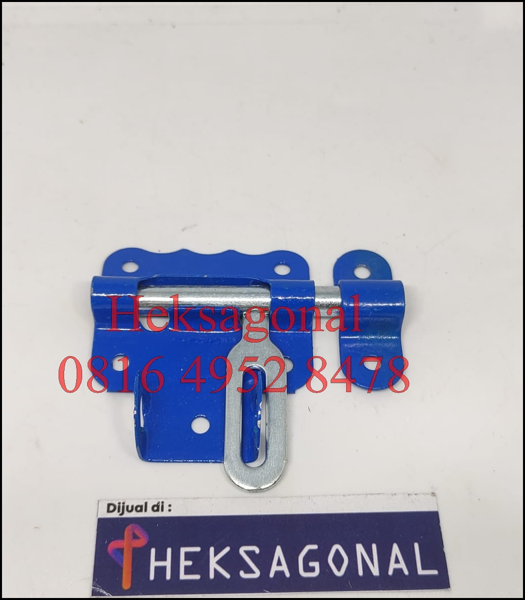 jual Grendel Overval 3" Grendel Kunci 90mm BPN | HEKSAGONAL