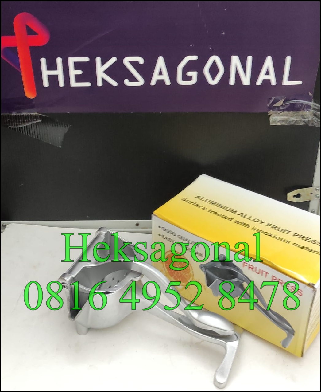 jual Pemeras Lemon Jeruk Buah Stainless BPN | HEKSAGONAL