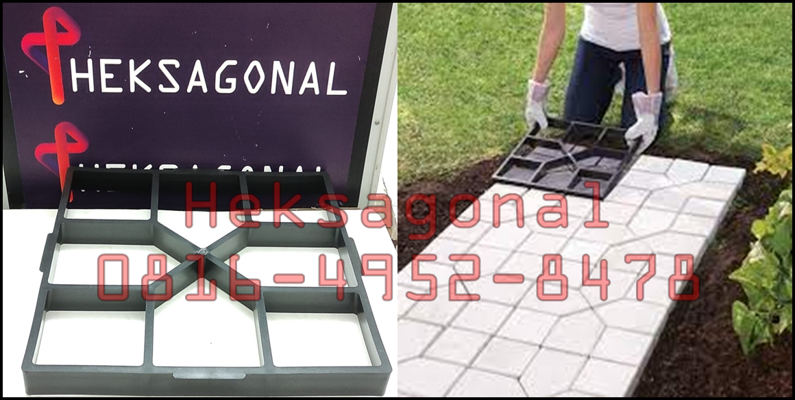 jual Cetakan Paving Blok atau Cetakan Semen BPN | HEKSAGONAL