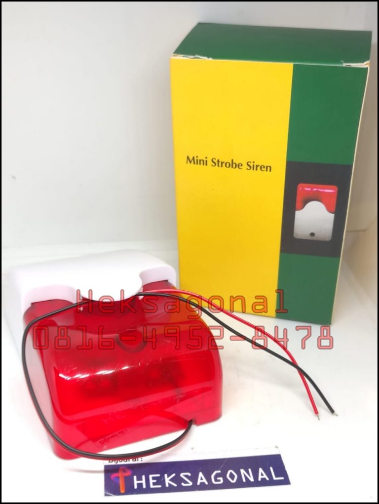 jual Mini Strobe Siren Horn Sirine Security BPN | HEKSAGONAL