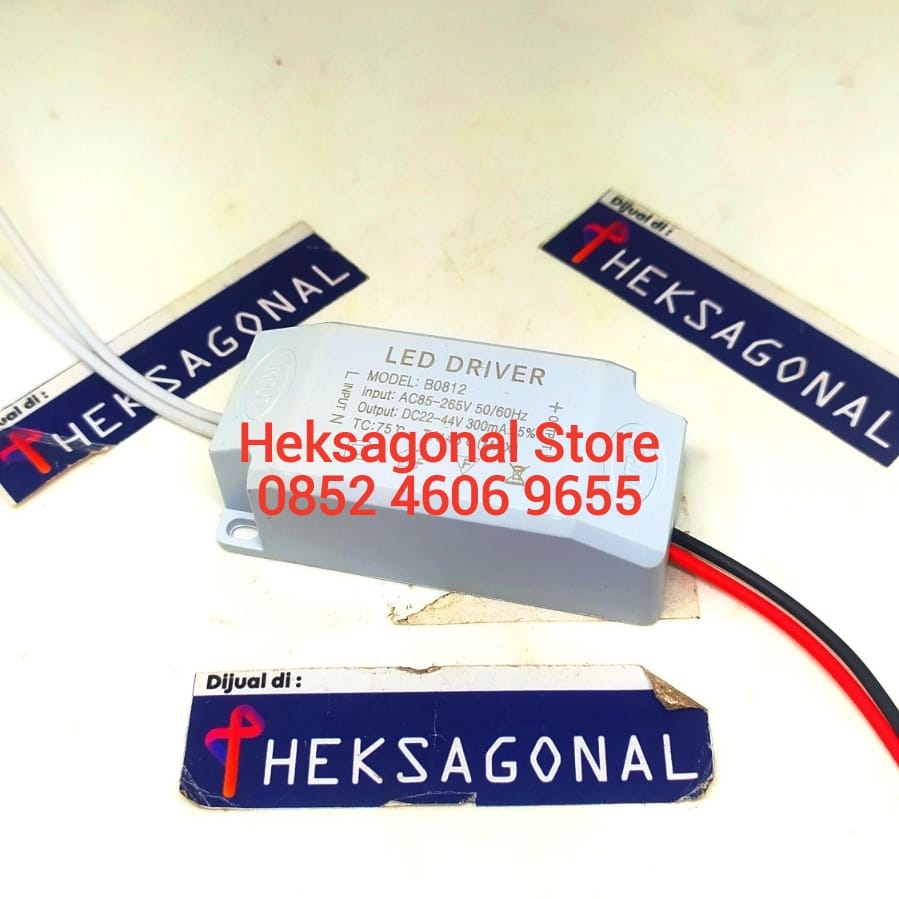 Jual LED Driver Casing Plastik Balikpapan | HEKSAGONAL