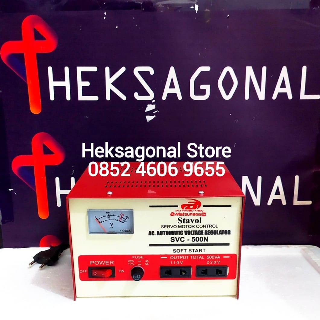 Jual Stavol matsunaga 500 watt Balikpapan | HEKSAGONAL