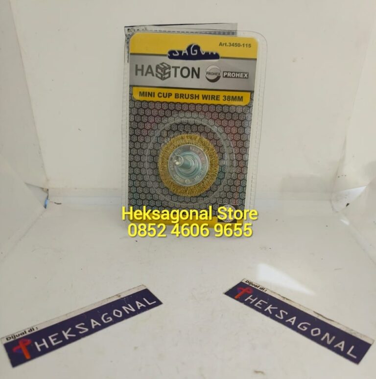 Jual Sikat Gerinda Mini 63mm Model Piring Rata flat BPN | HEKSAGONAL