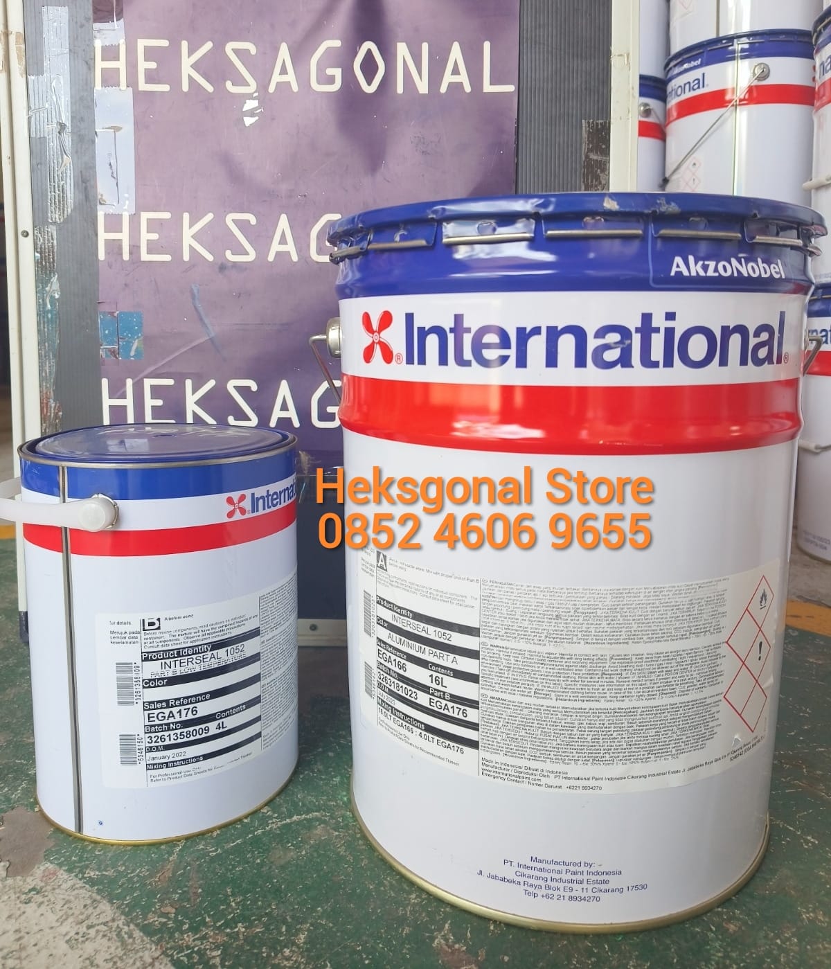 Interseal 1052 Alumunium 20L EGA 166/A Balikpapan | HEKSAGONAL