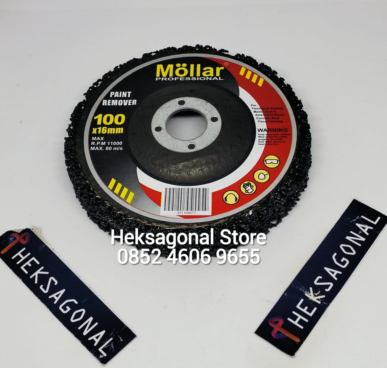 Mata gerinda amplas perontok cat mollar Balikpapan | HEKSAGONAL