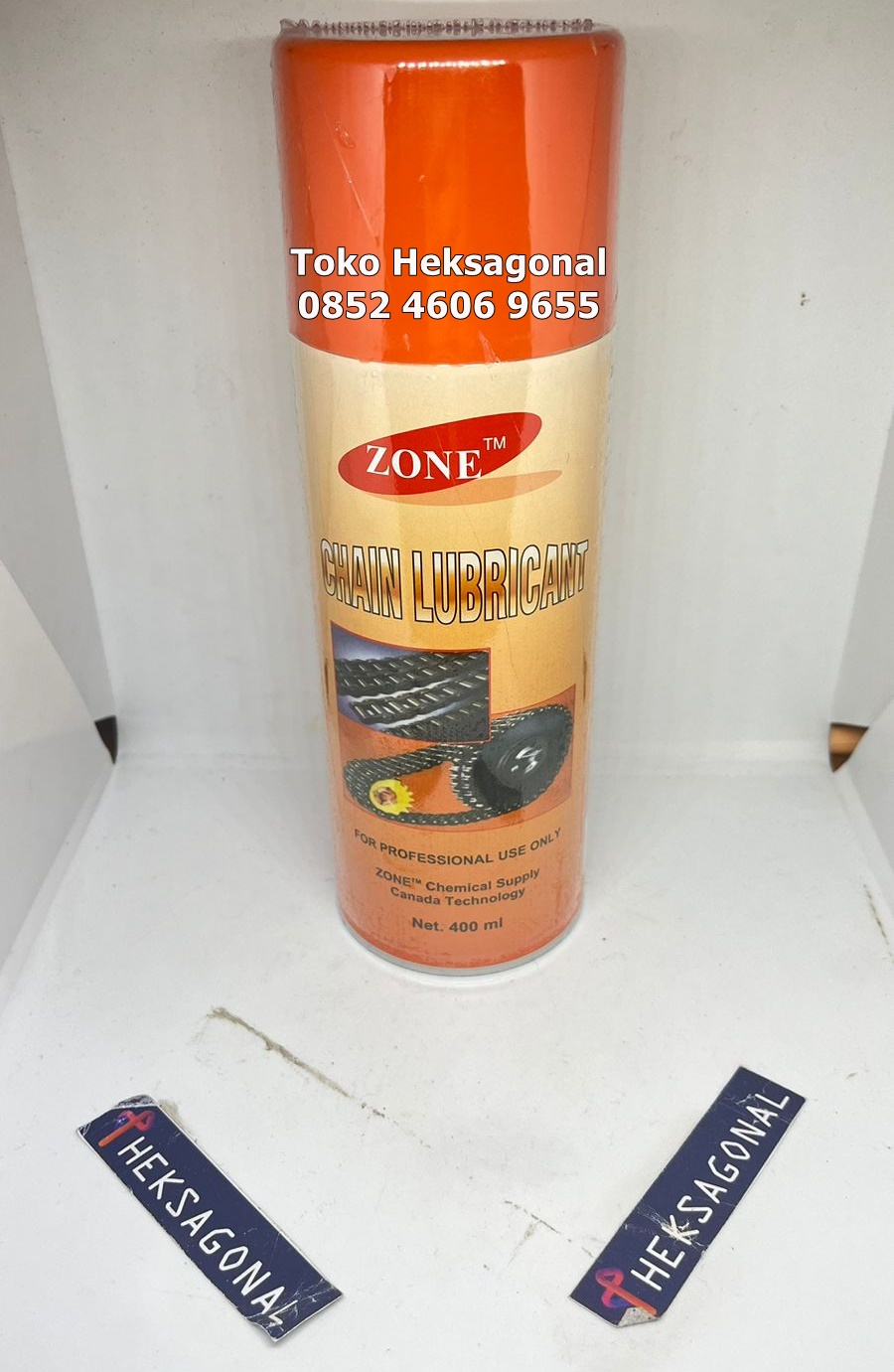 Pelumas rantai semprot chain lubricant spray Zone Balikpapan | HEKSAGONAL