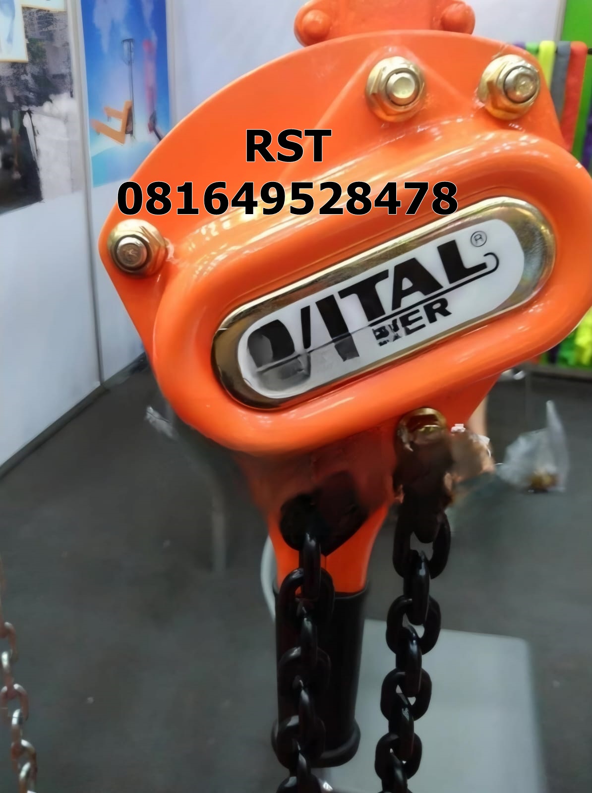 Lever block brand vital 1.5 ton 1,5 meter Balikpapan | HEKSAGONAL