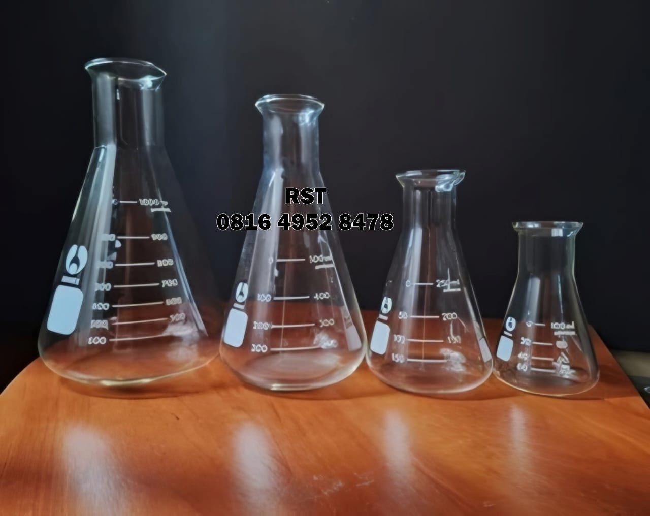 Flask erlenmeyer conical narrow mouth Balikpapan | HEKSAGONAL