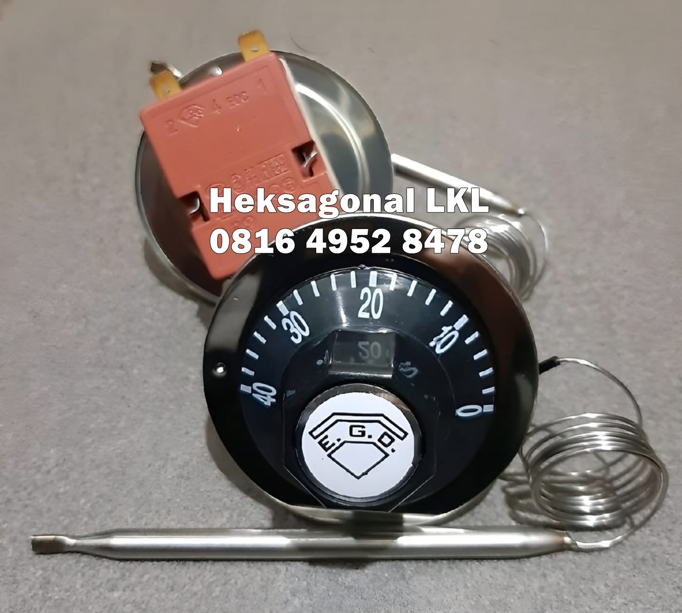 EGO analog thermostat pengatur suhu dengan sensor 0°C~40°C Balikpapan ...