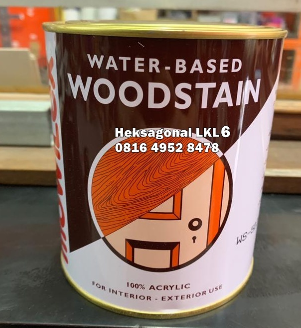 Mowilex water based woodstain politur kayu bahan air WS301 PINE BPN ...