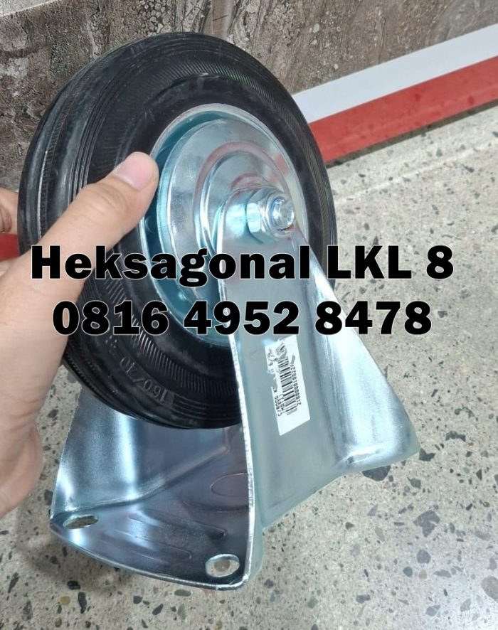 Roda troli mati 6 inch Balikpapan | HEKSAGONAL