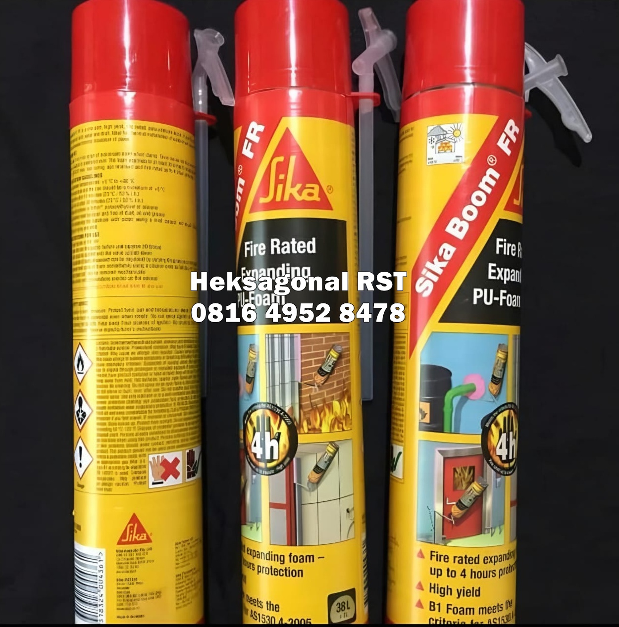 Sika boom FR tahan api merk sika boom Balikpapan | HEKSAGONAL