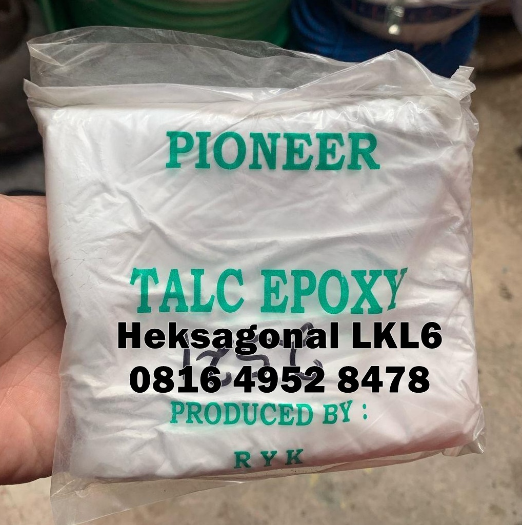 Talc epoxy merk pioneer kemasan 500 gram tepung obat resin Balikpapan ...