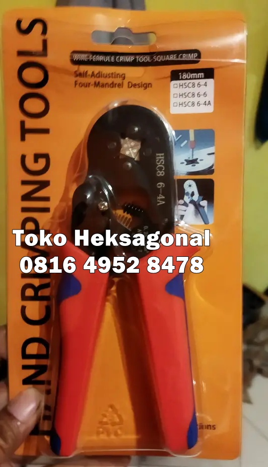 Tang crimping ferrules tang press ferrules HSC8 6-4 0,25-10 mm² BPN ...